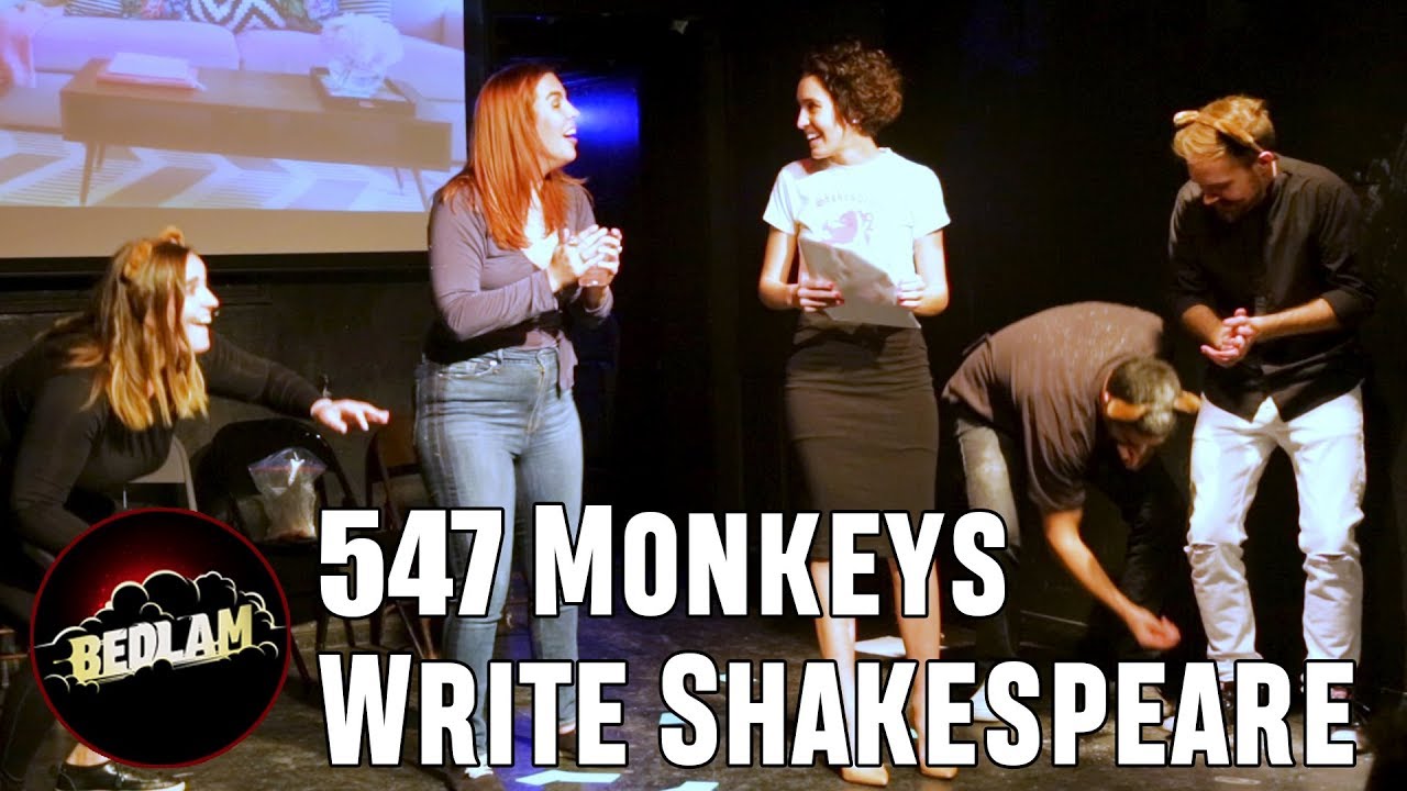 547 Monkeys Write Shakespeare - YouTube