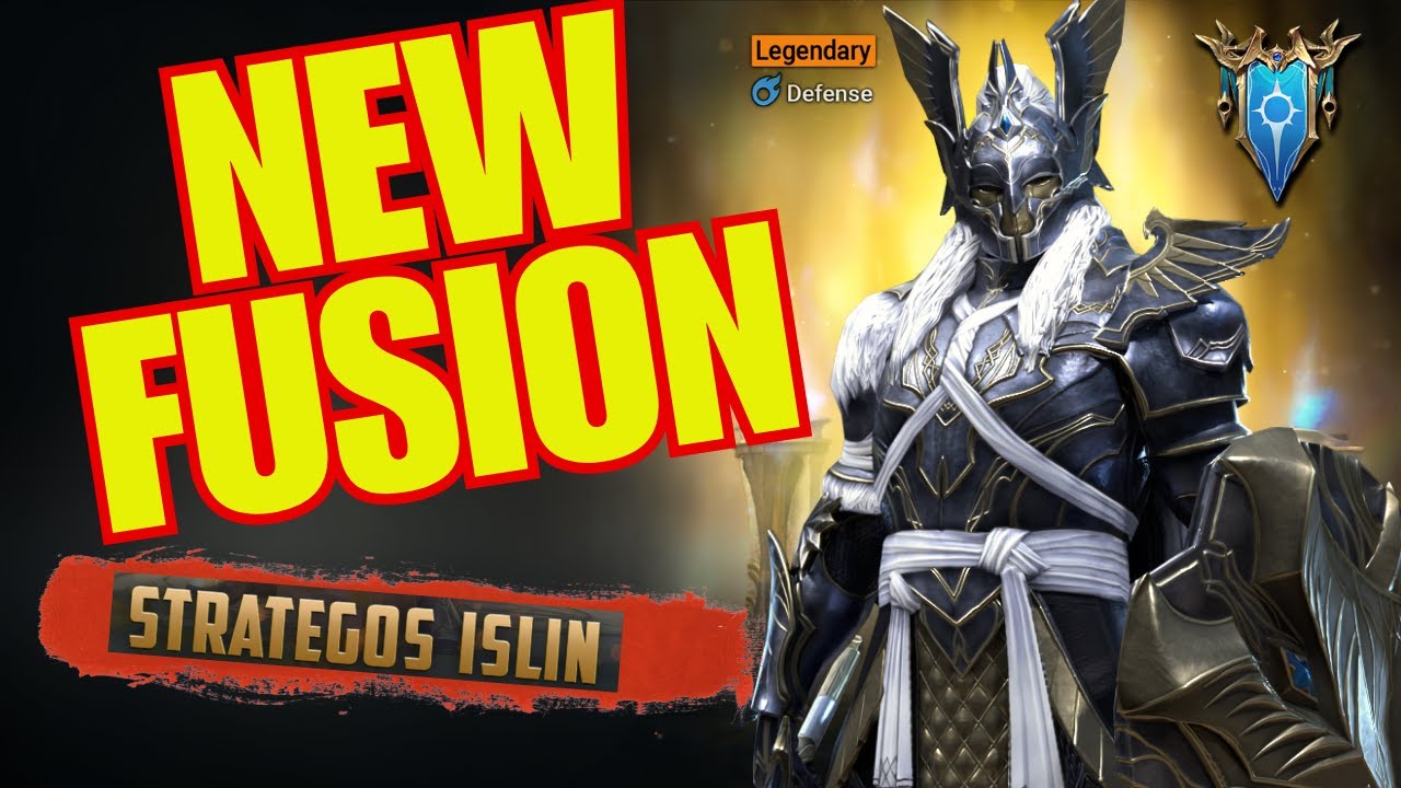 NEW FUSION STRATEGOS ISLIN EASY SKIP ???? RAID SHADOW LEGENDS - YouTube