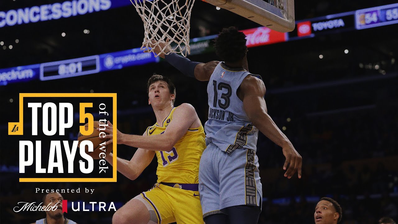 Lakers Top 5 Plays of the Week (3/2/23-3/8/23) - YouTube
