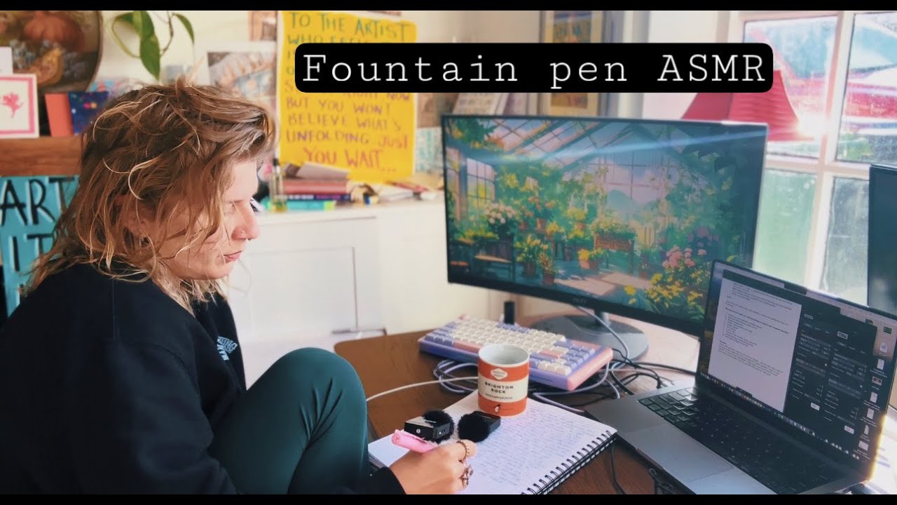 Writing ASMR - YouTube