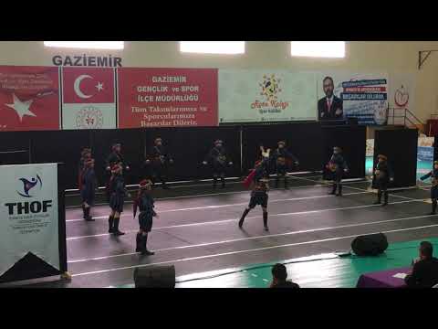 Menemen Kültür ve Halkoyunları G.S.K  THOF İl Yarışması - Torbalı İki Parmak Zeybeği