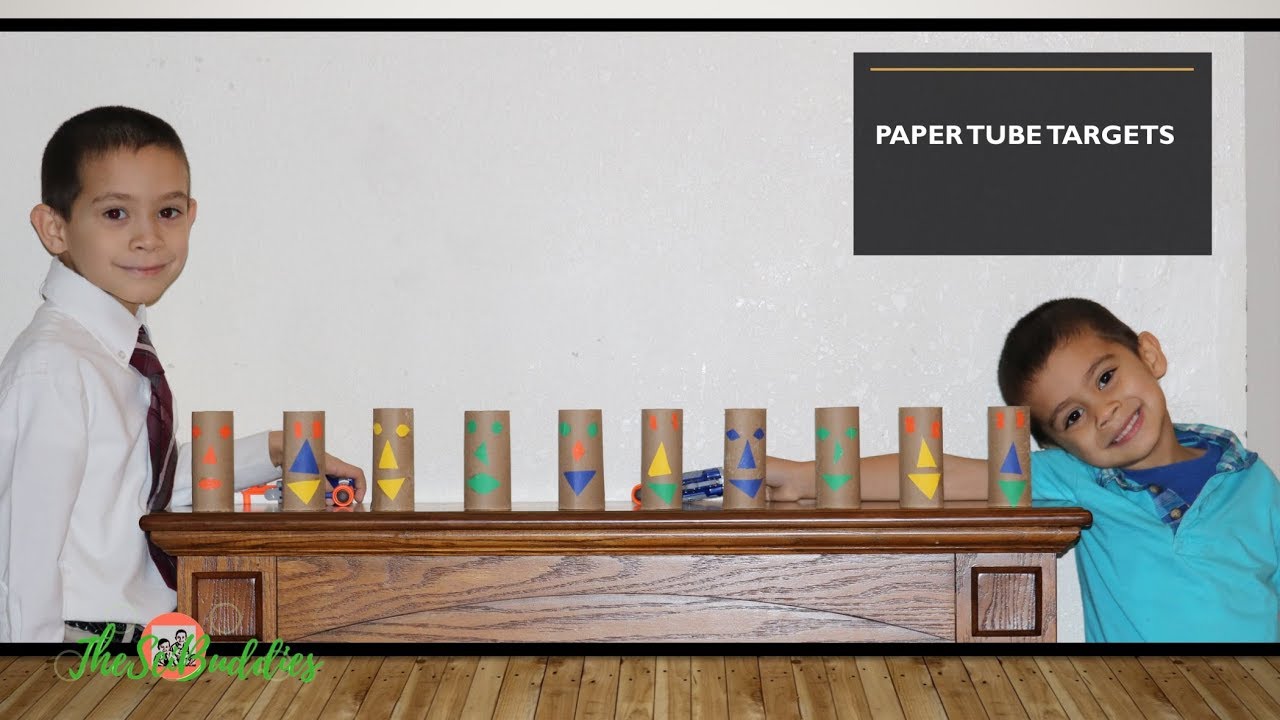 Paper Tube Targets - TheSciBuddies - YouTube