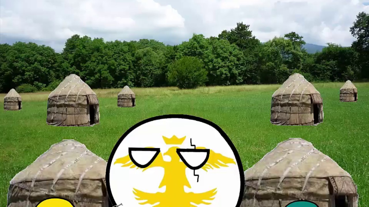 History of Xiongnu and European Huns in countryballs - YouTube