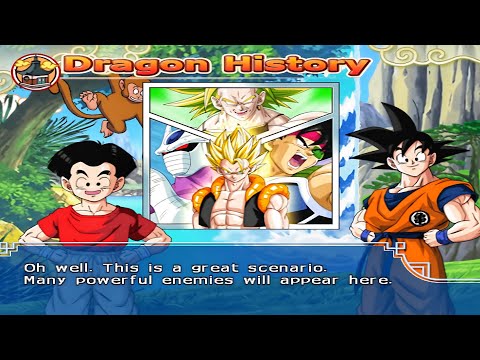 Dragon Ball Z - Budokai Tenkaichi 3 Complete Dragon History ( All Sagas )