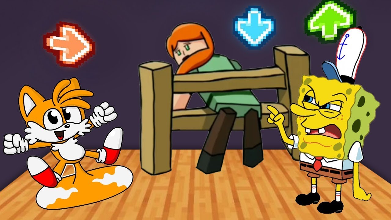 FNF Character Test | Gameplay VS Playground | SpongeBob | Alex ...