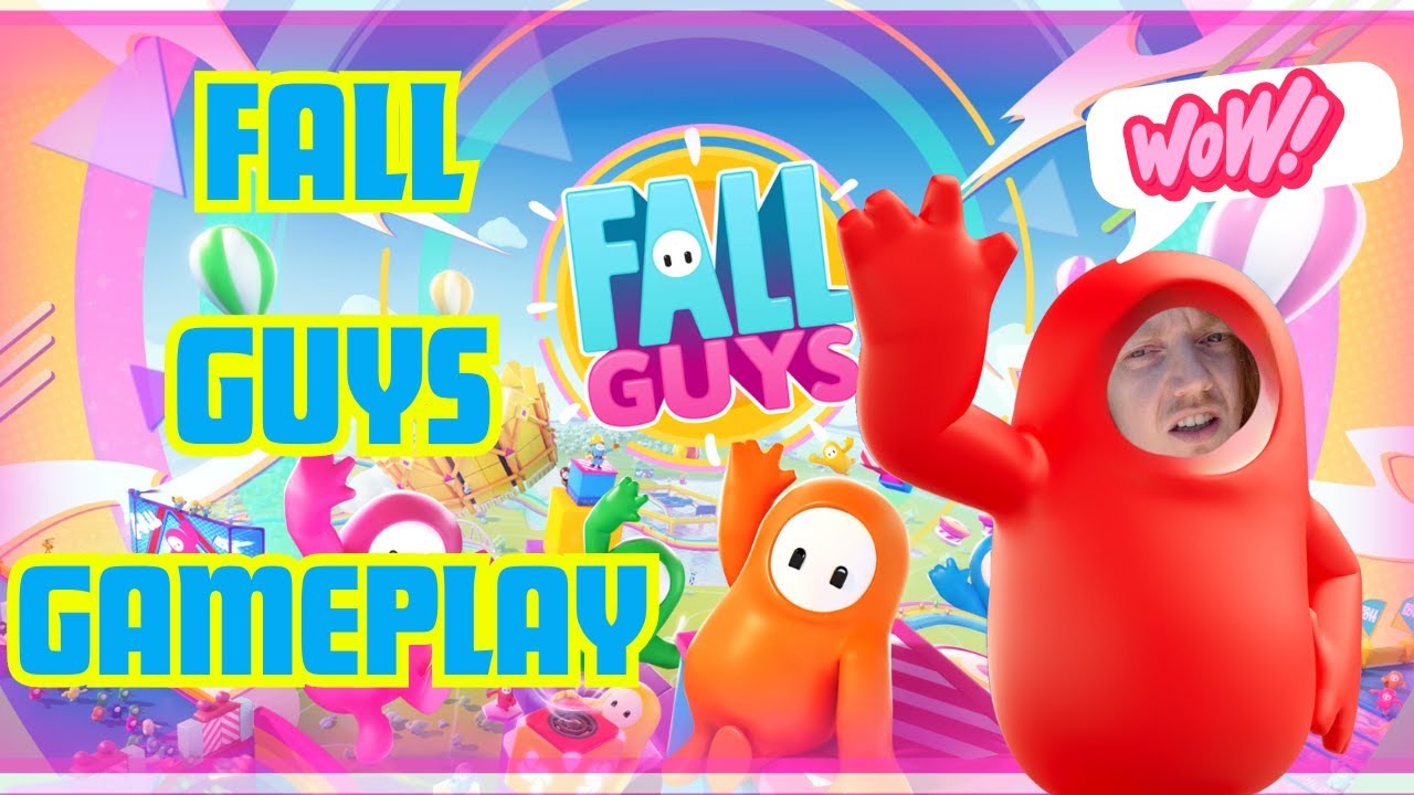 My First Time Playing! | Fall Guys Gameplay! - YouTube