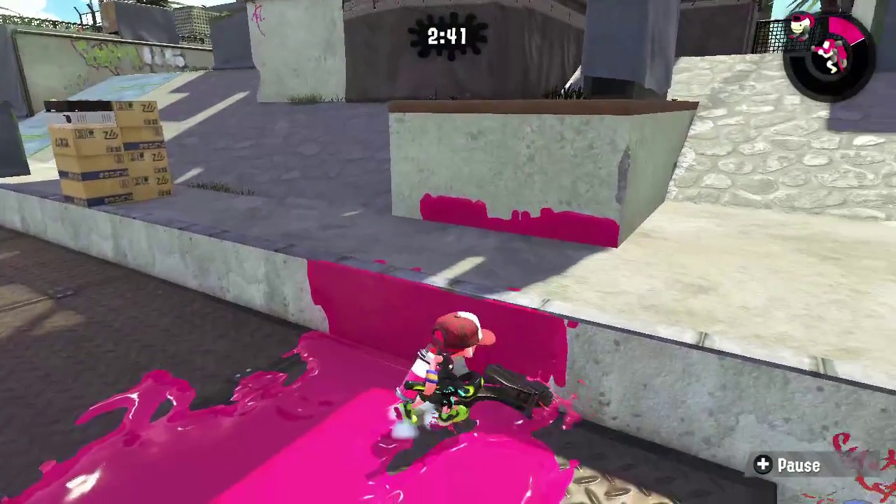 Splatoon 2 - Snapper Canal Wall Ink Bug - YouTube