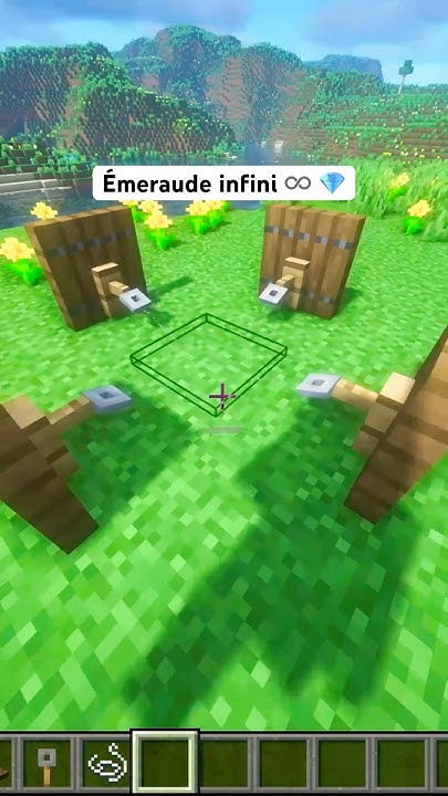 Comment avoir de l’émeraude infini dans minecraft 💎♾️ #minecraft # ...