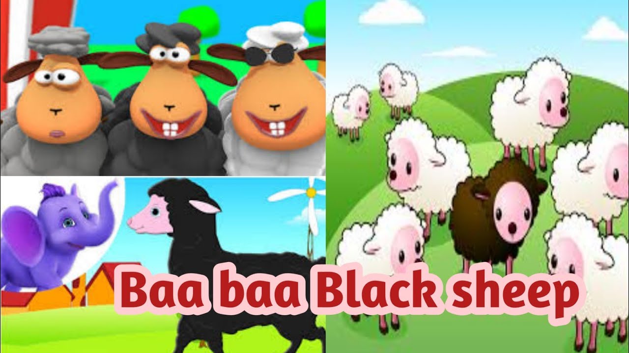 Baa Baa Black Sheep /Nursery Rhymes & kids song / kids song for ...