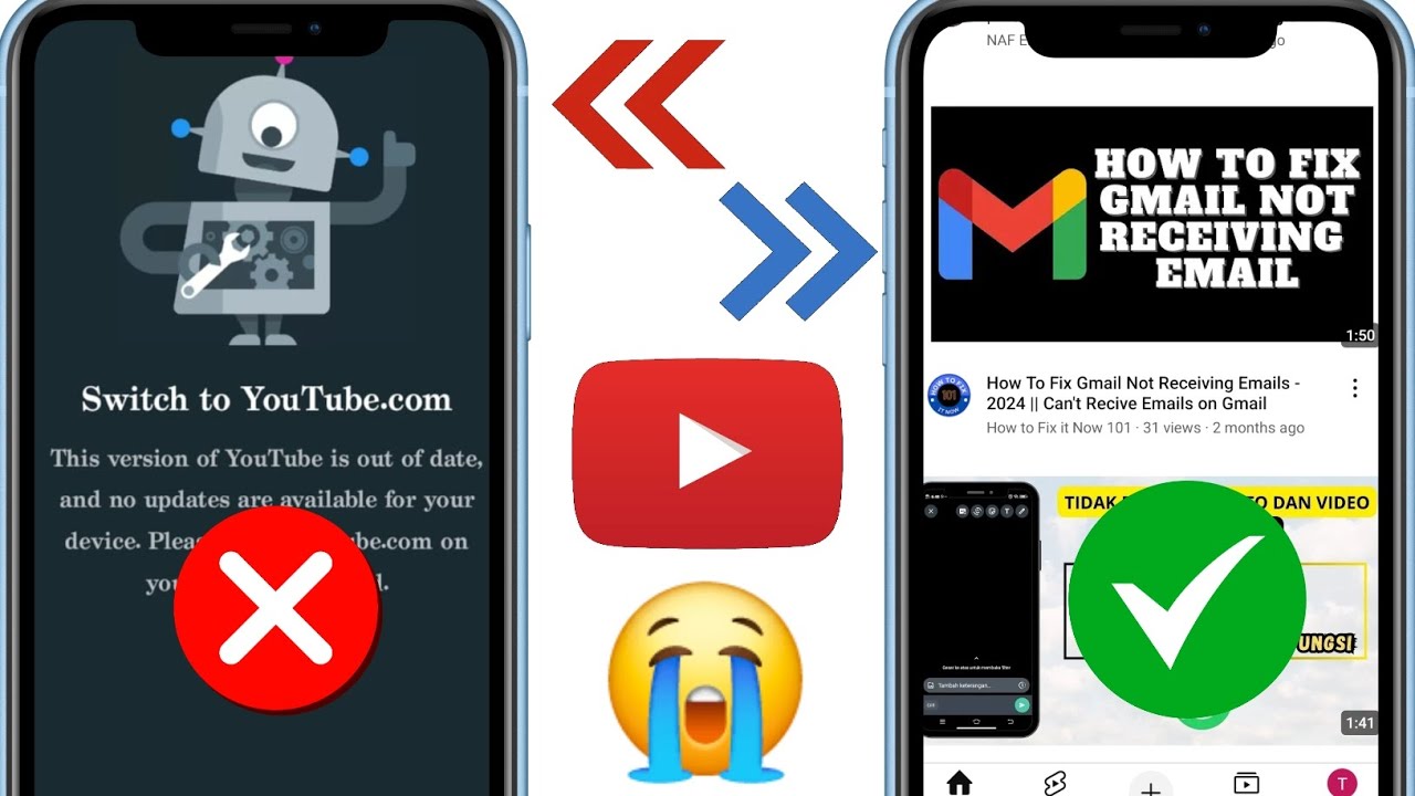 How to Fix "YouTube Switch to YouTube.com" How to Solve YouTube Switch ...