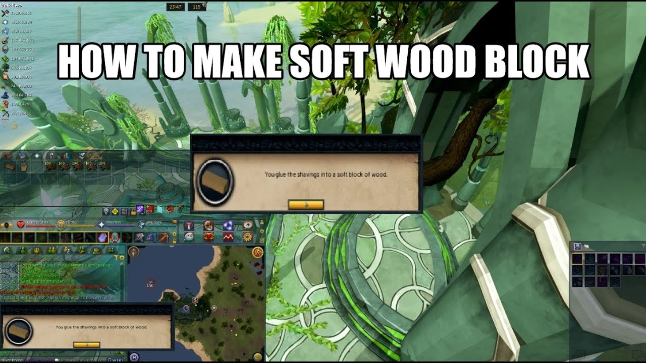 How to make soft wood block | Runescape 3 - YouTube