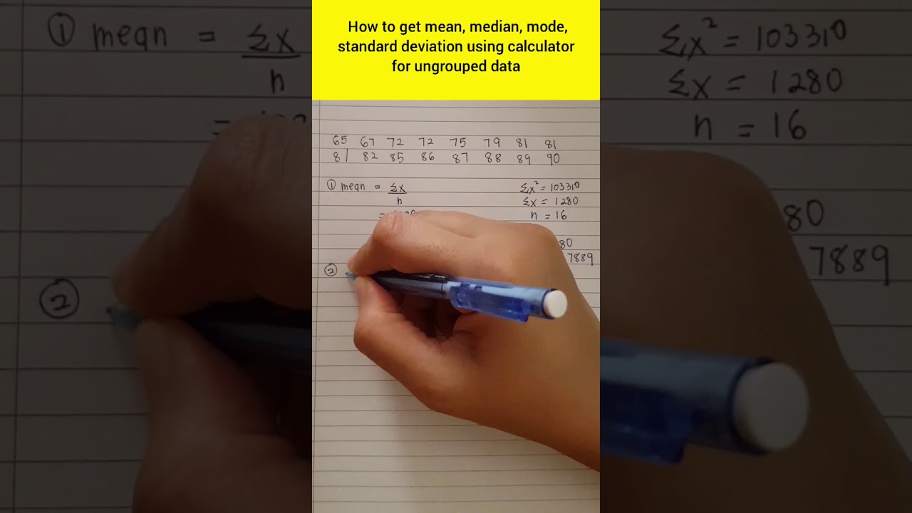 QMT181 Getting Mean Median Mode Standard Deviation For Ungrouped Data YouTube qmt181-getting-mean-median-mode-standard-deviation-for-ungrouped-data-youtube