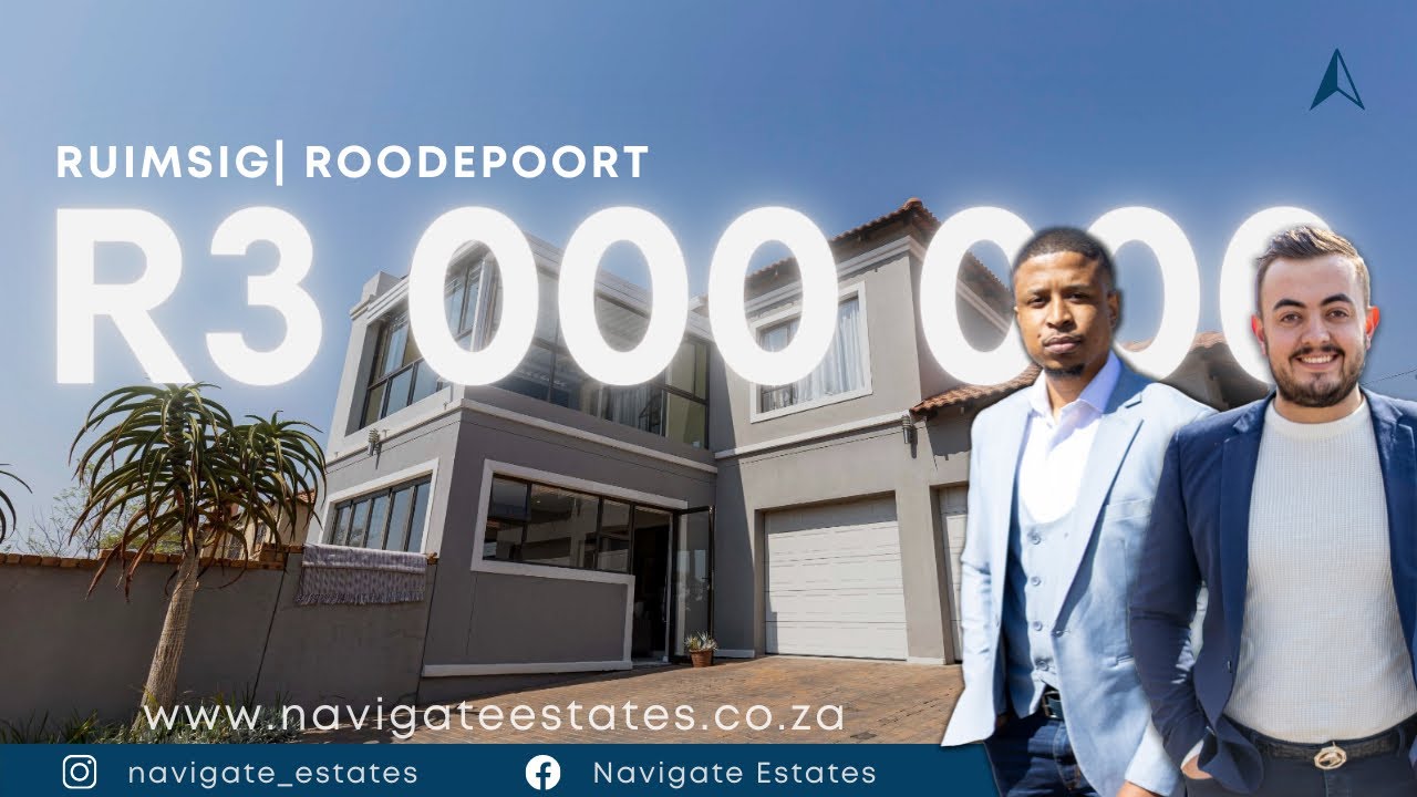 Incredible Modern Property For Sale in Ruimsig, Roodepoort | 4 Bedroom ...