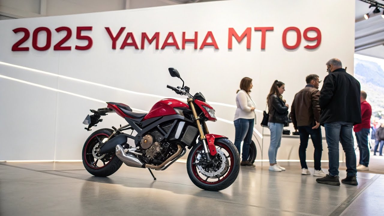 All-New 2025 Yamaha MT-09 FINALLY Revealed! Insane Upgrades & Stunning ...
