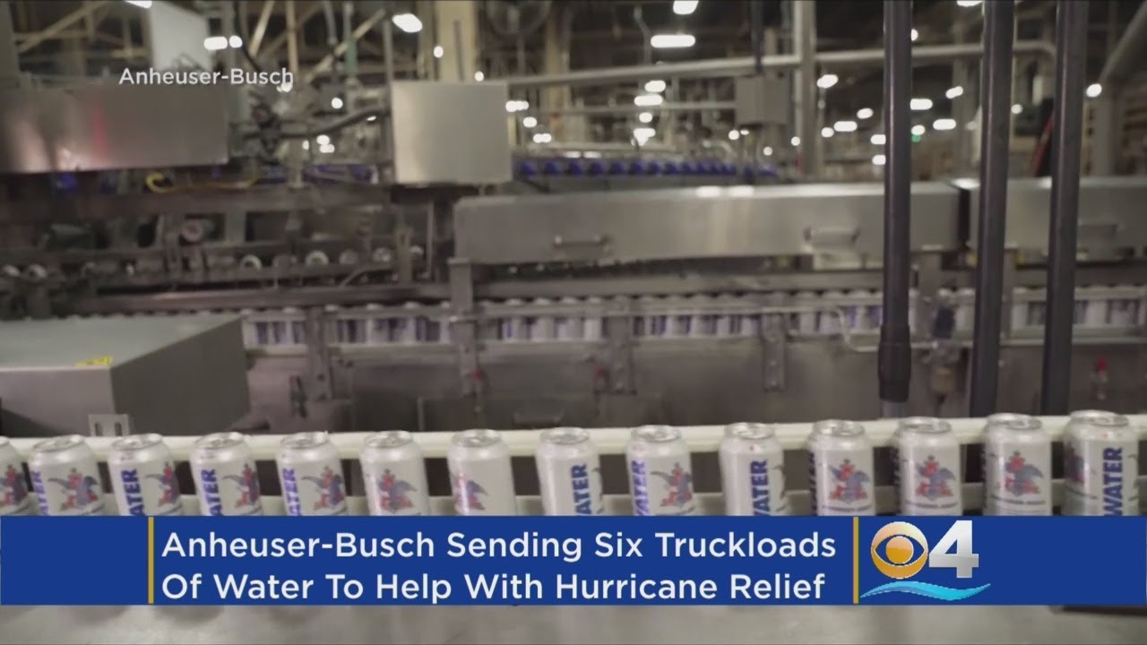 That's Not Beer In Those Anheuser-Busch Cans, It's Emergency Drinking ...