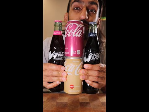 Let's Try Unique COCA-COLA Flavours