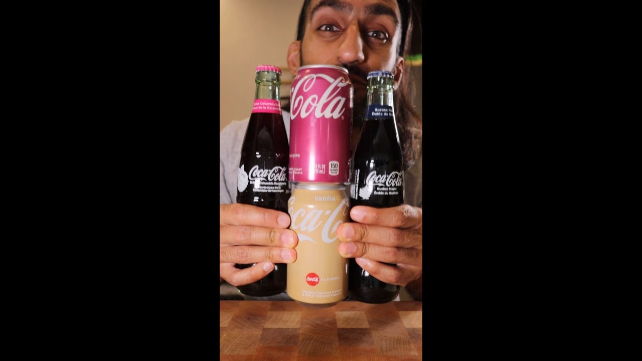 Let's Try Unique COCA-COLA Flavours - YouTube