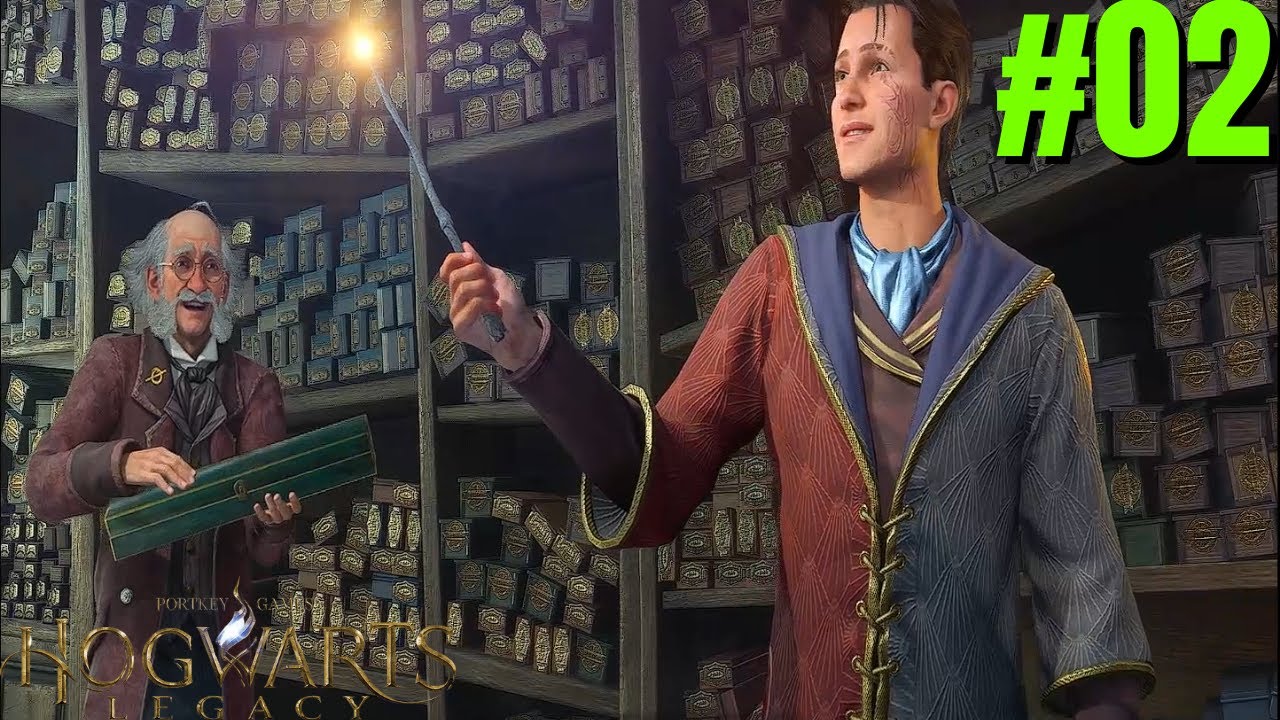 WAND SELECTION IS FINALLY HERE!!! | HOGWARTS LEGACY | PART 2 | GAMEPLAY ...