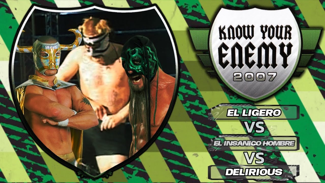 El Ligero vs. Delirious vs. El Insanico Hombre - Elimination Triple ...