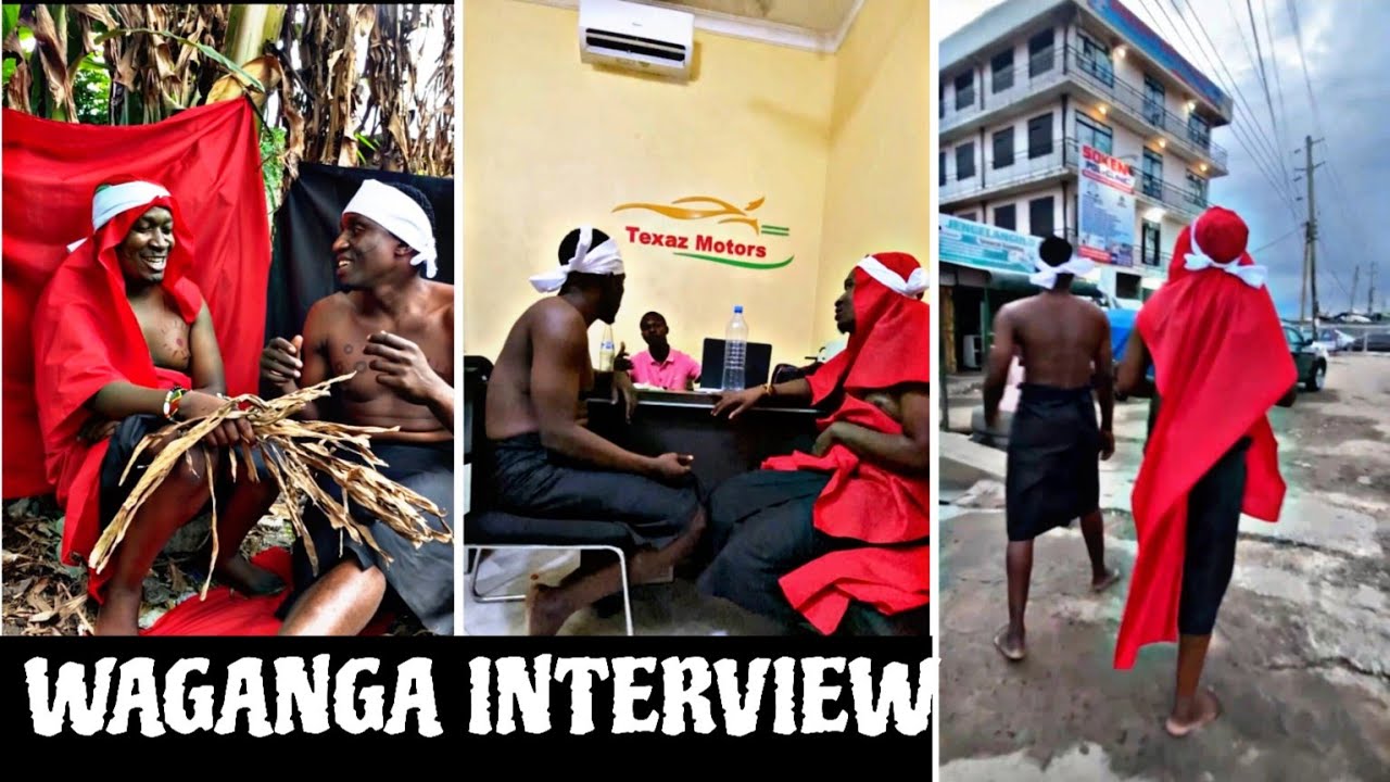 INTERVIEW YA WAGANGA || AZABOI na KIPOTOSHI - YouTube