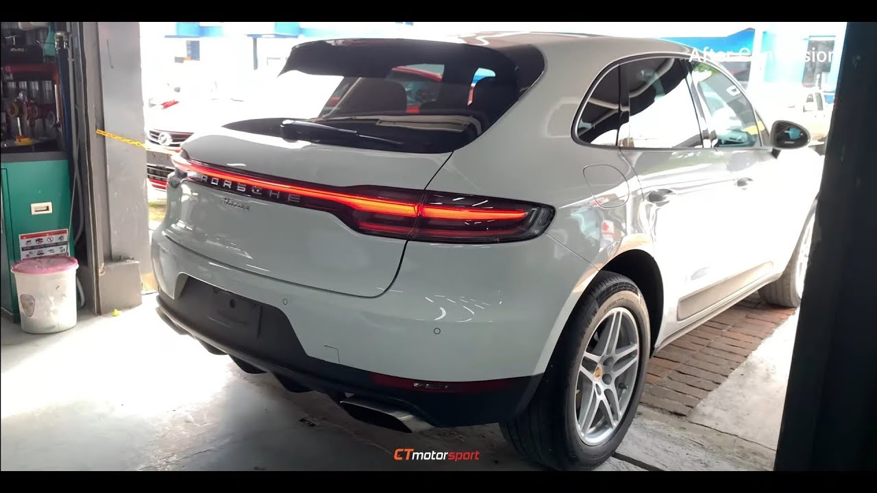Porsche Macan Pre Facelift Conversion To Facelift Rear Bodykit Set ...