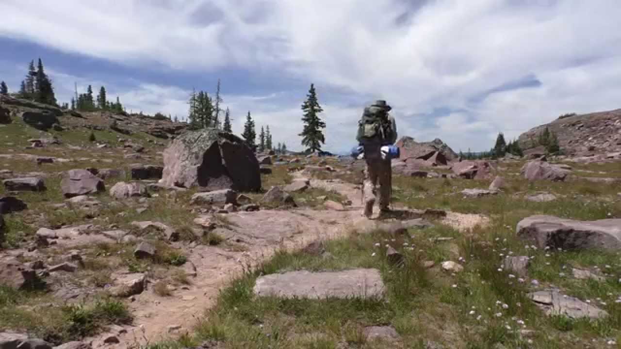 Footslog Through Utah Project Part 4: High Uintas Highline Trail - YouTube