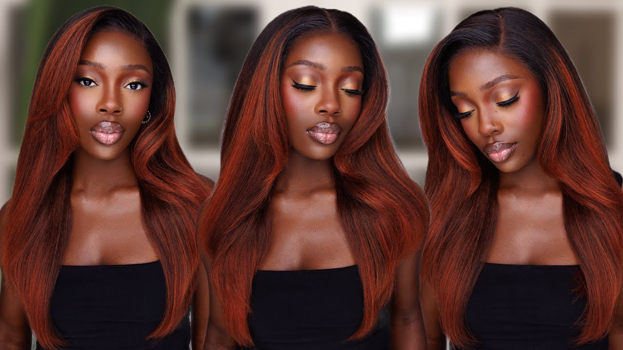Outre Perfect Hairline Glueless 13X6 HD Lace Front Wig - KEESHON - YouTube