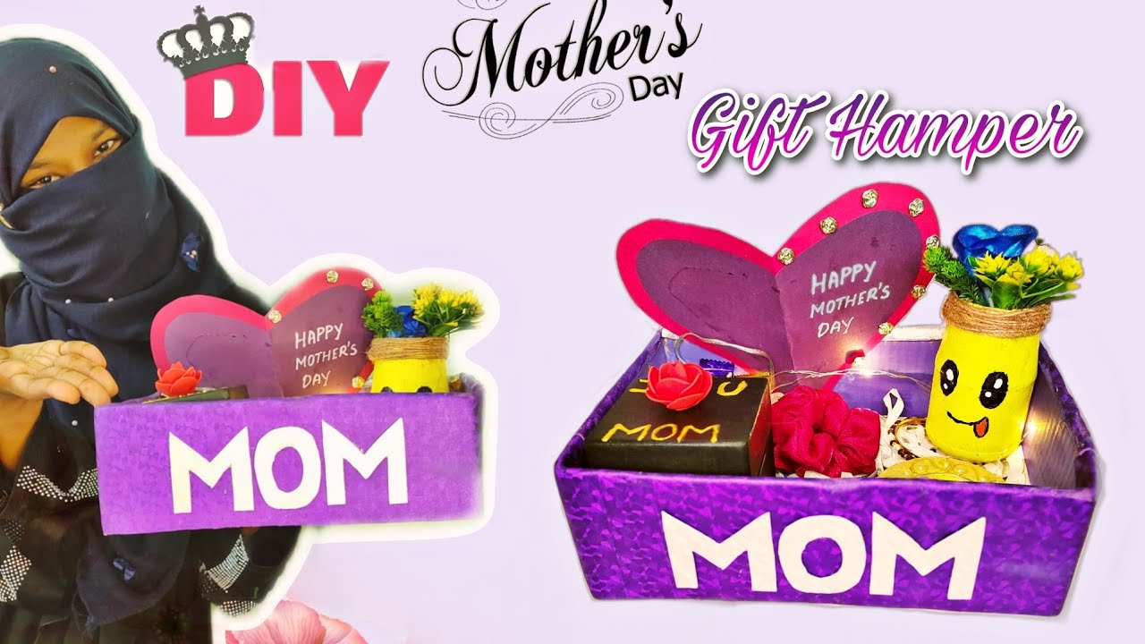 DIY Mother's Day Gift Hamper 🎁 Special Gift box for Mom/ AS Multi ...
