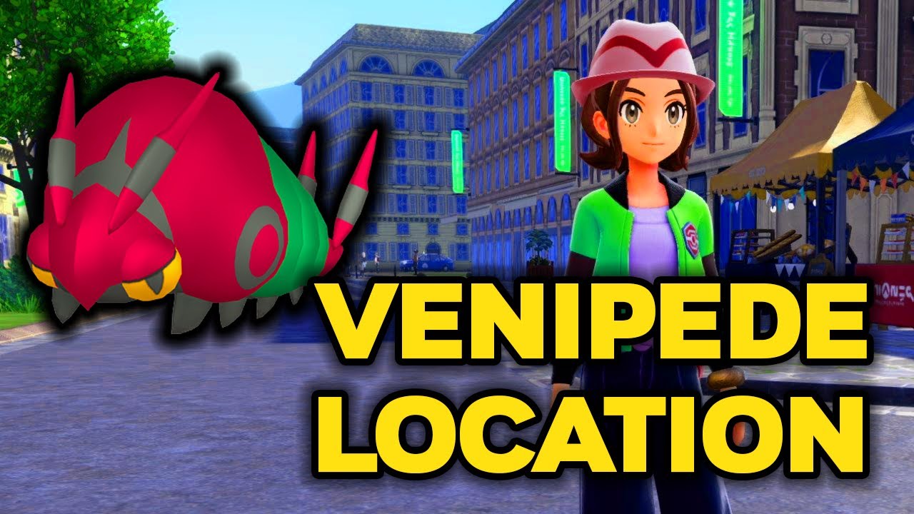 How to Catch Venipede in Pokemon Legends: Z-A! - YouTube