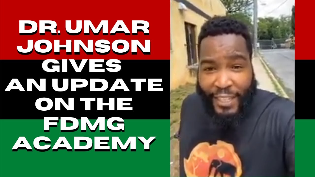 Dr Umar Johnson at FDMG Academy Live Stream - Talks About Contractors ...