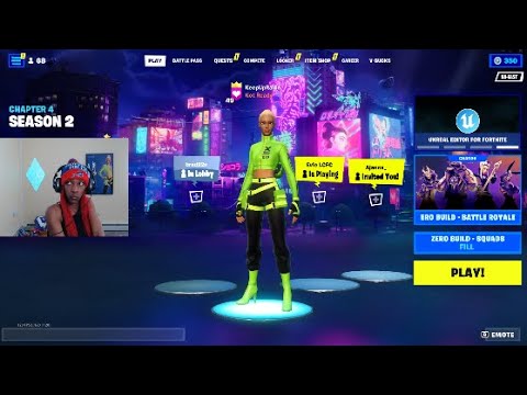 Fortnite Viewer Games with KeepUpRadio (reading chat) - YouTube