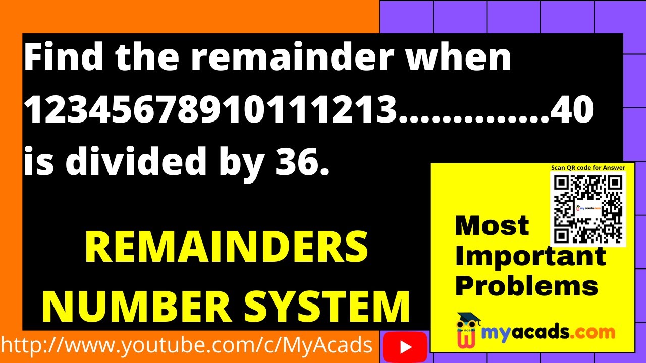 1 Remainders MIPs Find The Remainder When 123456789101112 13 40 1-remainders-mips-find-the-remainder-when-123456789101112-13-40