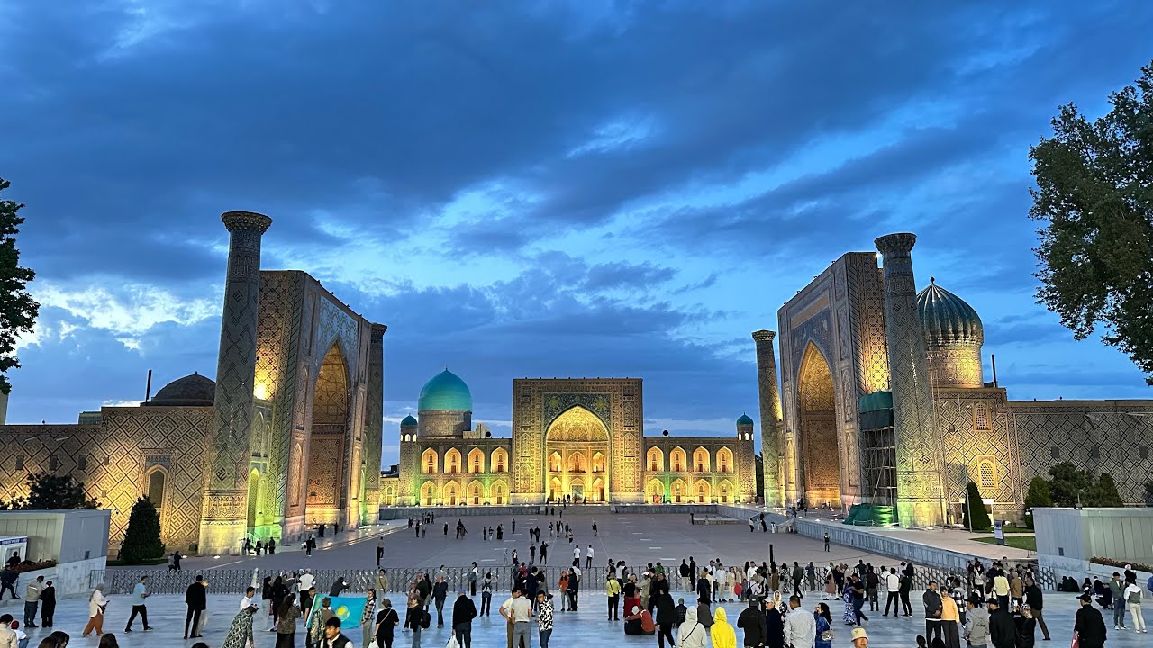 Beautiful Samarkand (4K FHD HD video) - YouTube