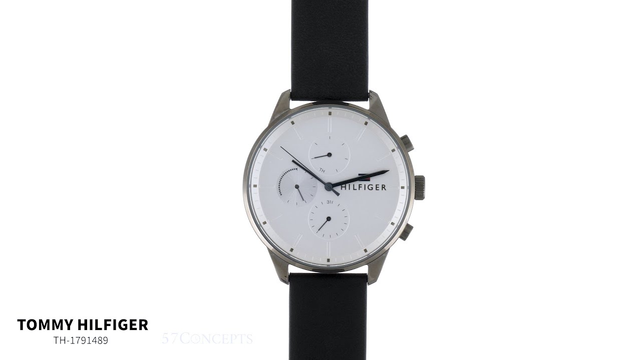 Tommy Hilfiger 1791489 Chase • Zegarek męski - YouTube