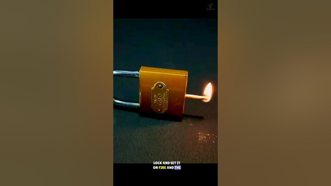 Easy trick to open lock without key! #shorts - YouTube