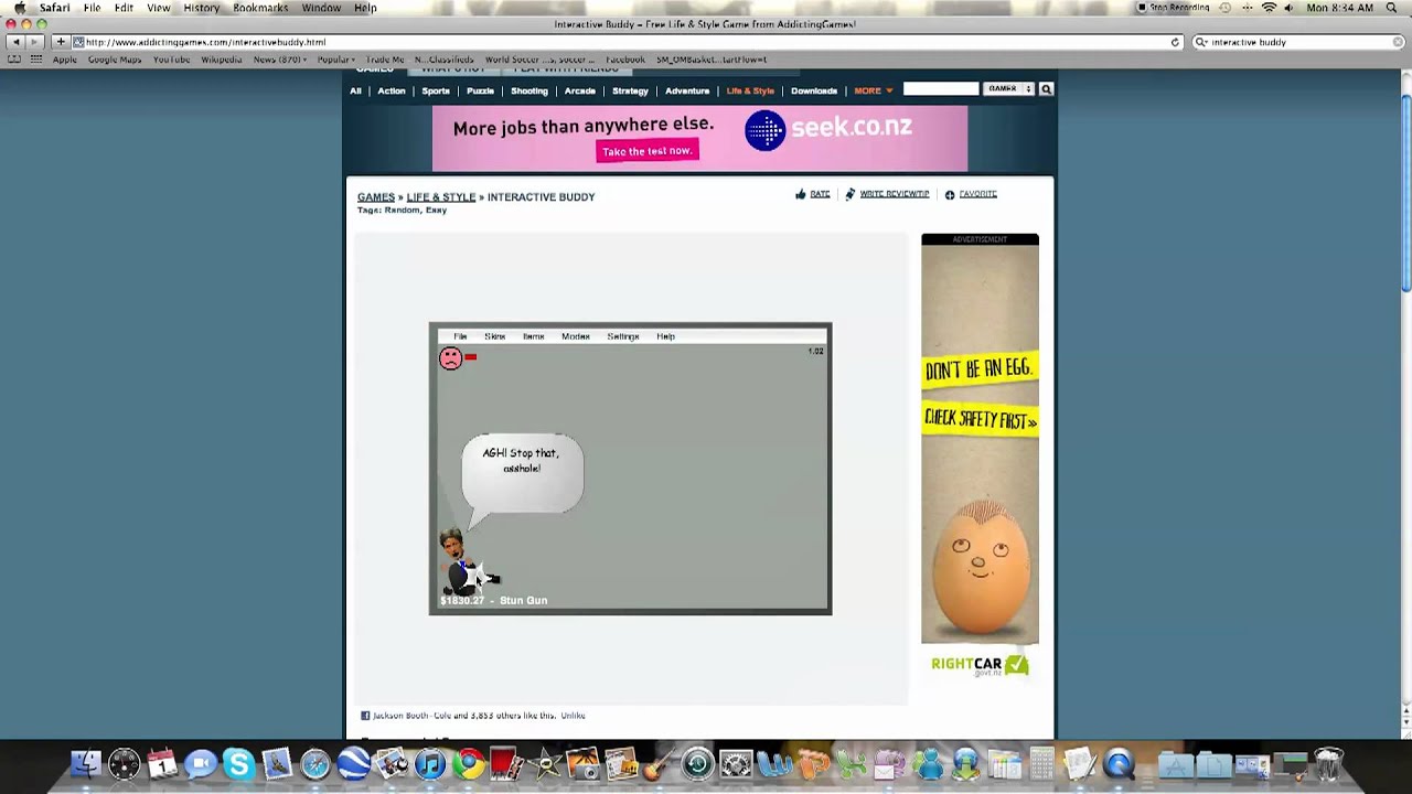 All the skins on interactive buddy - YouTube