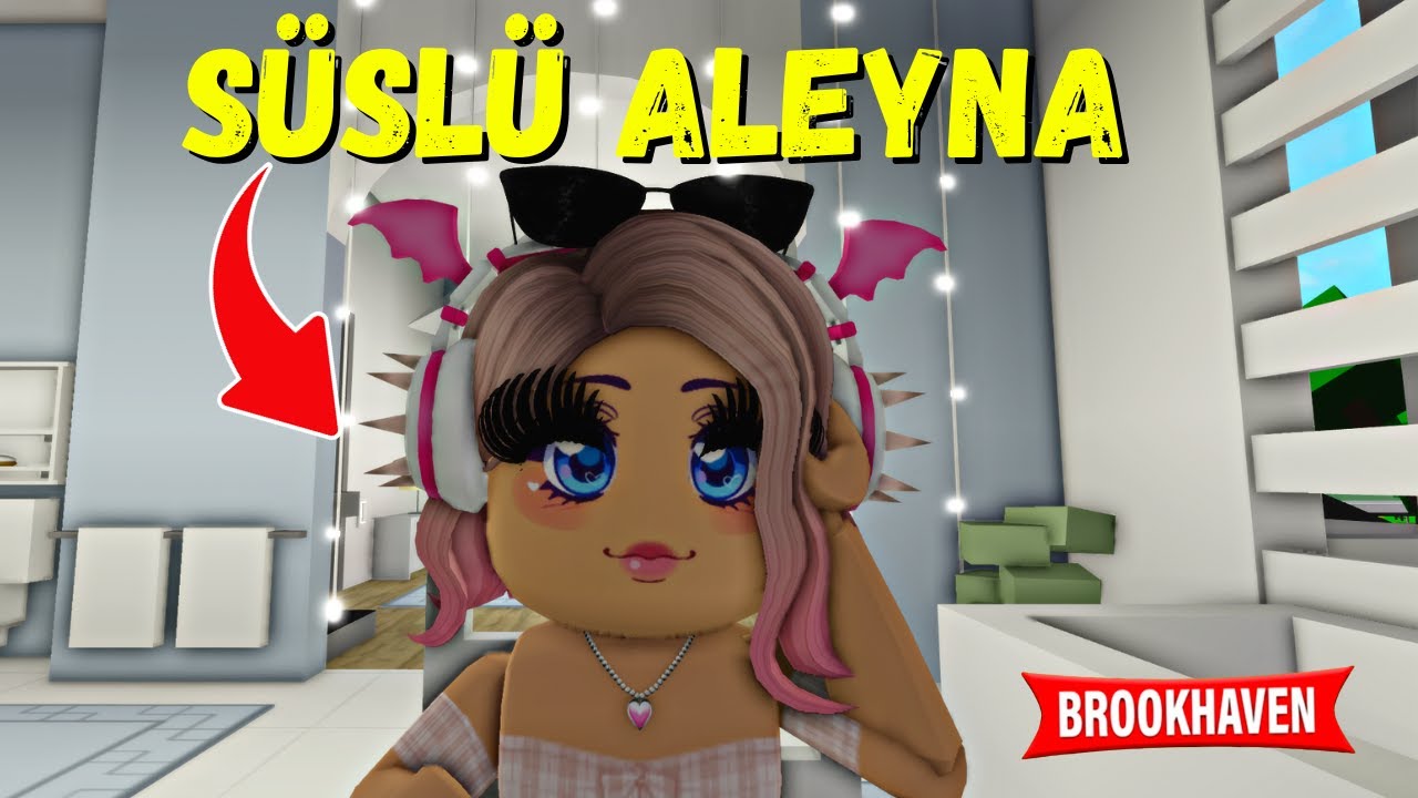 SÜslÜ Aleynaya BÜyÜk SÜprİz🥳ayŞem Ece Ari🐝arigİller🐝roblox Brookhaven🏡
