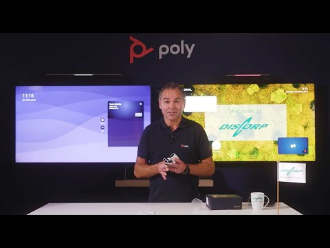 Unboxing and introduction of the Poly P5 from the Poly experience room ...