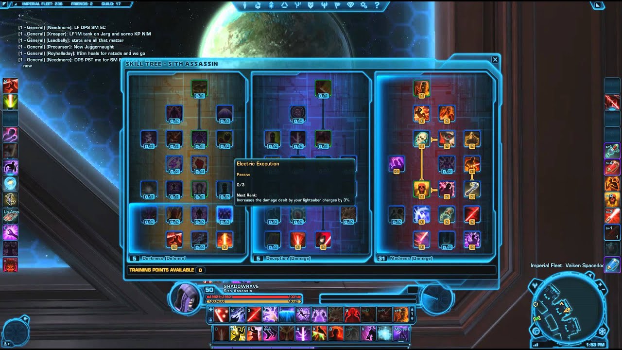 SWTOR: Sith Assassin Madness tutorial pvp guide - YouTube