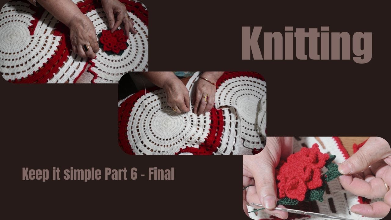 Relaxing Knitting Tutorial | Easy-to-Follow Steps | Table Cover ...