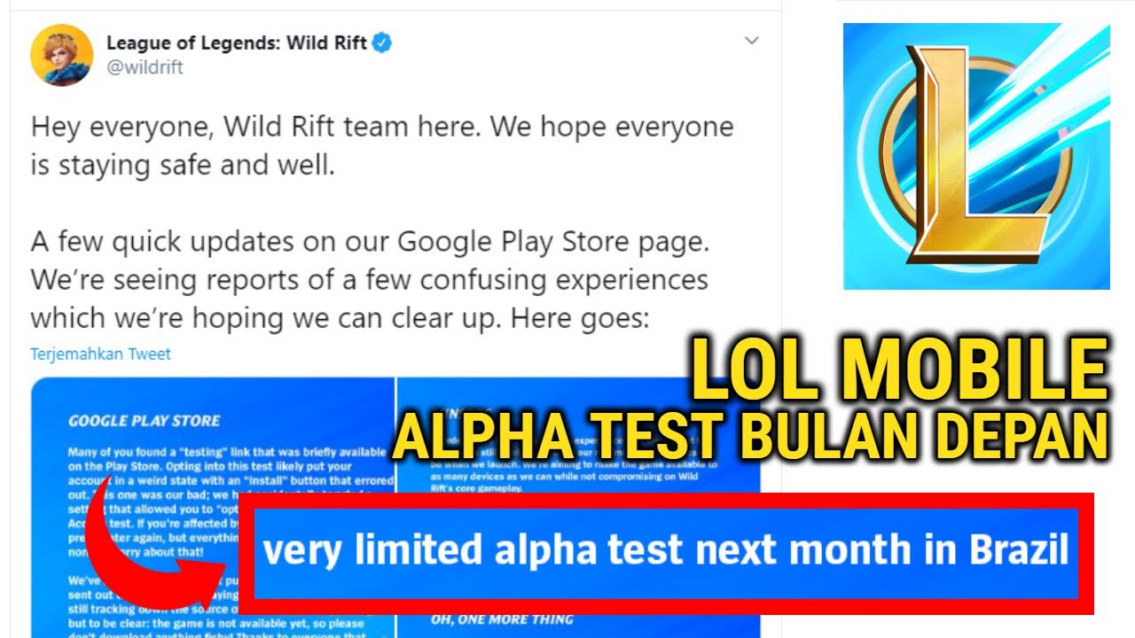 Alpha Test Wild Rift Diumumkan Bulan Depan, Spek Di Upgrade - League of ...