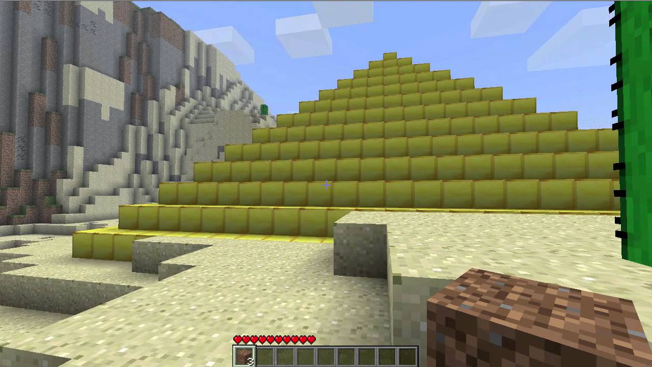 Teaching Minecraft - Episode 7: Houses and Pyramids - YouTube