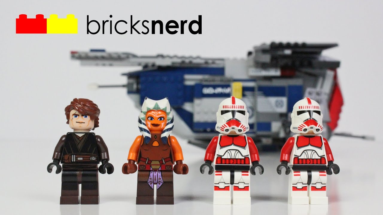 LEGO Star Wars Coruscant Police Gunship (75046) Review - YouTube