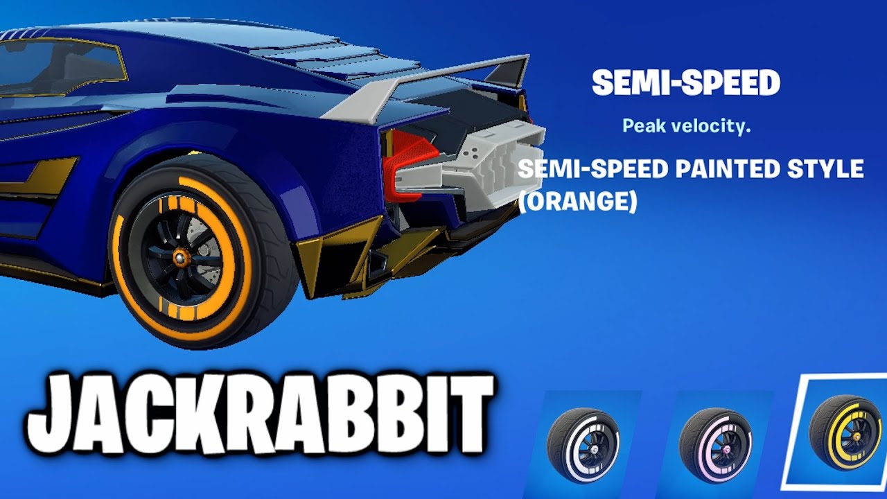 2ND set of FREE SEMI-SPEED WHEELS in Fortnite - Rocket Racing Speed Run ...
