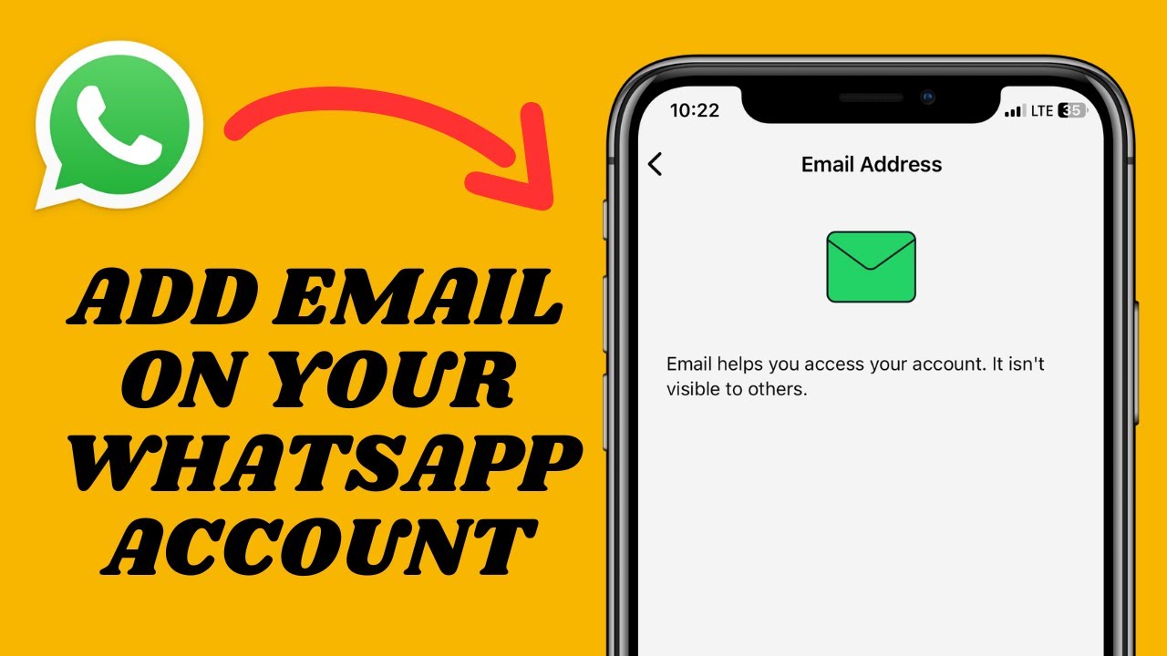 How To Add Email Address On WhatsApp [2025] - YouTube