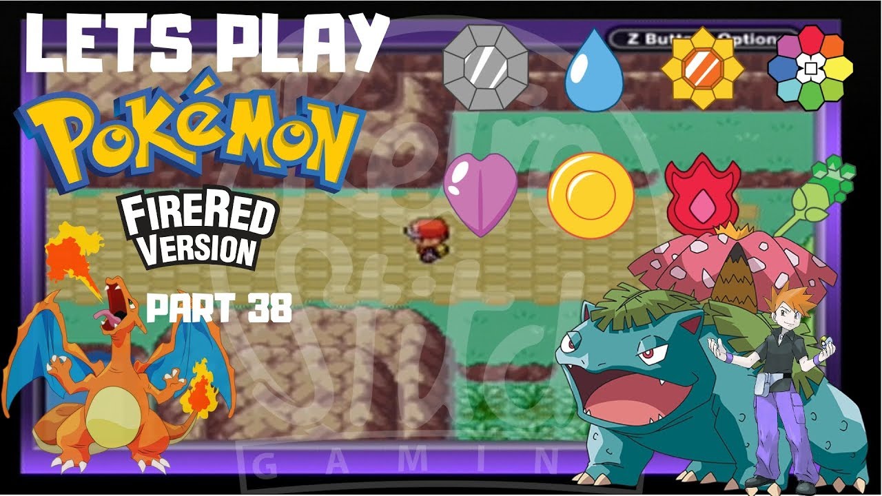 Lets play Pokemon fire red: Part 38 Rival rematch! - YouTube