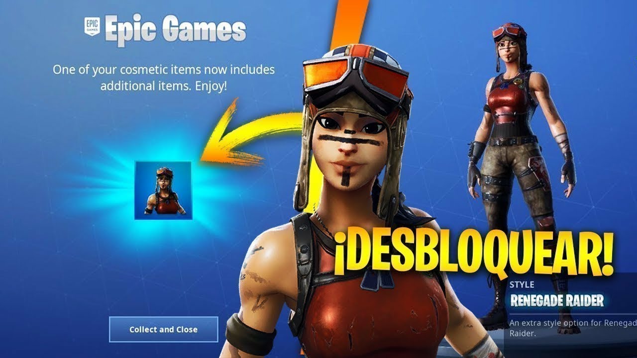 COMO CONSEGUIR LA SKIN DE LA RENEGADA GRATIS Y EL NUEVO ESTILO ...