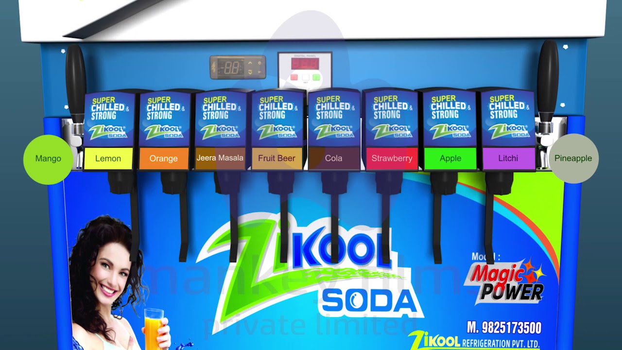 Zikool Soda Machine With ADF Technology - YouTube