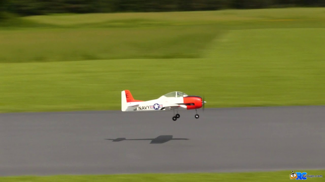 Parkzone T-28 Trojan 1.1m BNF Basic with AS3X and SS - RCGroups Review ...