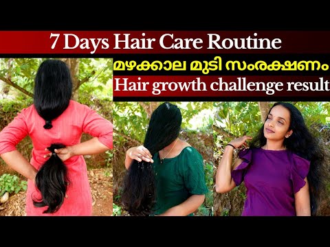Best monsoon hair care routine for hair growth Best hair packs&Hair oil ...
